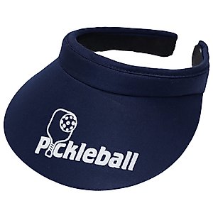 Cushees.com™ Slip-On Visor [733 Pickleball] (Navy Blue)