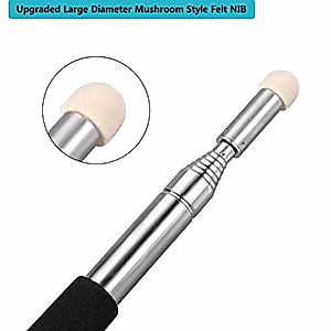 Telescopic Teachers Pointer,Teaching Pointer,Hand Pointer Extendable Telescopic Retractable Pointer Handheld Presenter Classroom Whiteboard Pointer (1)