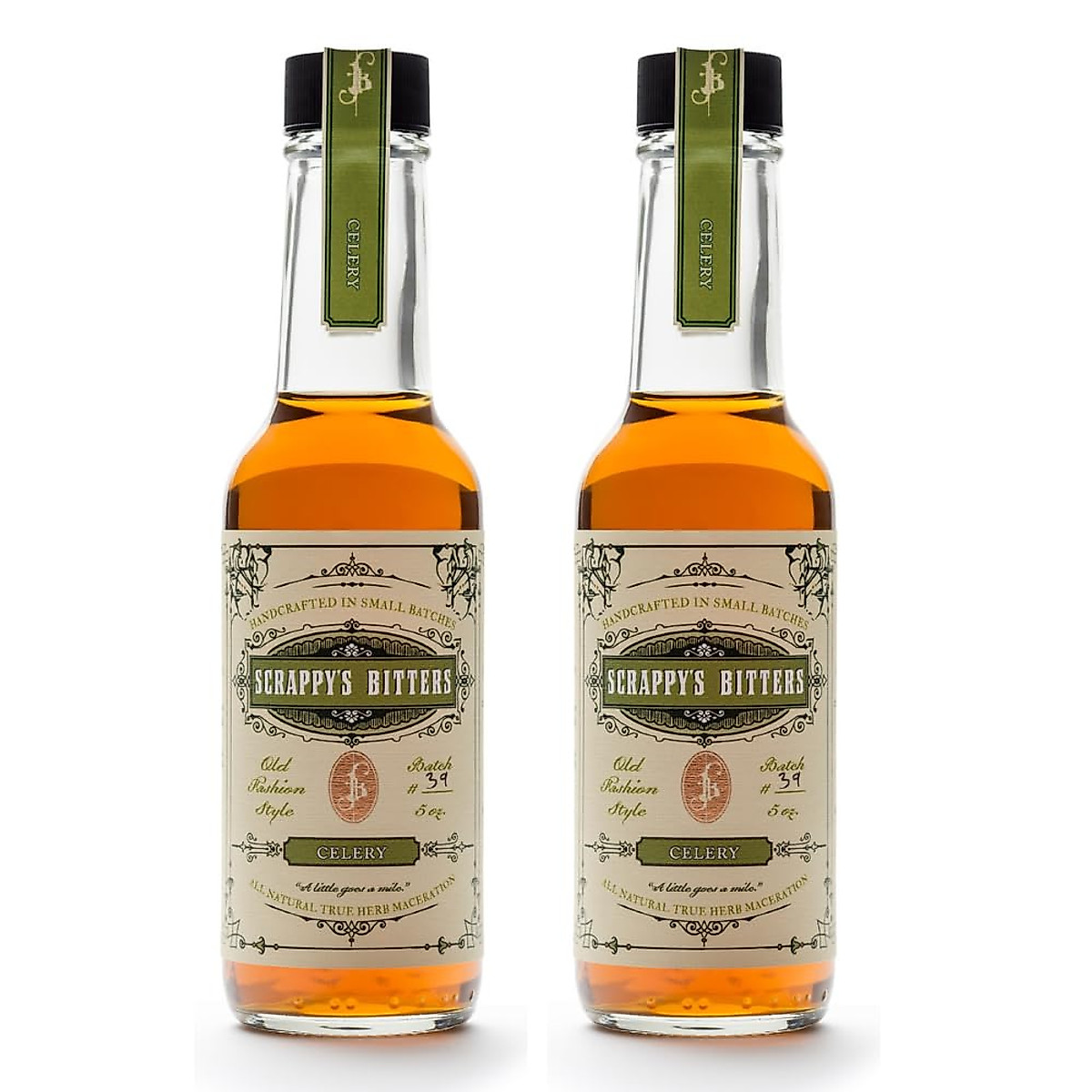 Scrappy's Bitters, Celery, 2 Pack Bottle