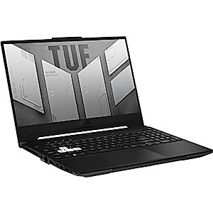 ASUS 2023 TUF Dash 15.6" 144 Hz FHD Gaming Laptop 10-Core Intel i7-12650H 32GB DDR4 1TB NVMe SSD NVIDIA GeForce RTX3070 8GB GDDR6 WiFi AX HDMI RJ45 Thunderbolt4 Backlit KB Windows 10 Home w/RE USB