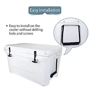 Aieve Cooler Handles, Cooler Handles Replacement Compatible with YETI Tundra & RTIC Cooler(2 Pack)