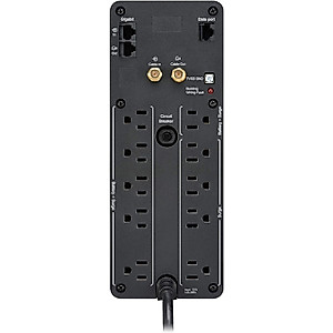 APC Sine Wave UPS Battery Backup & Surge Protector, 1500VA, APC Back-UPS Pro (BR1500MS) Bundle Including 16GB DataTraveler