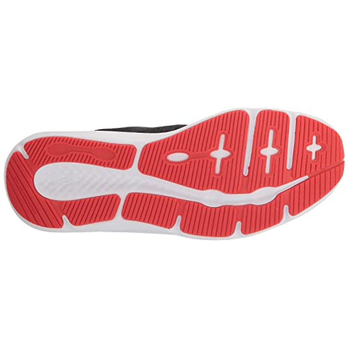 Under Armour Men's Charged Pursuit 3 Twist --Running Shoe, (002) Black/Black/Radio Red, 9