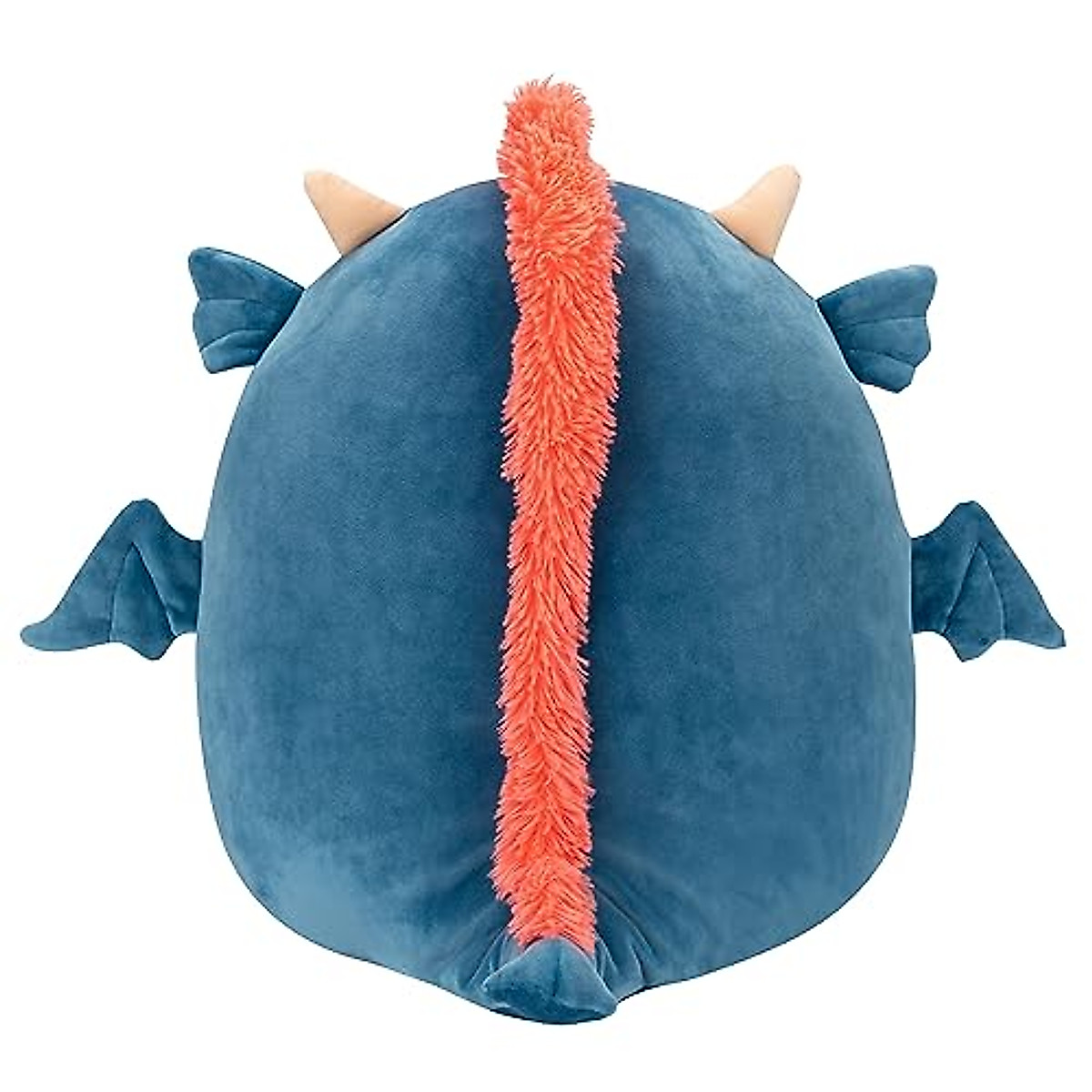 Squishmallows Original 14-Inch Carin Blue Dragon with Orange Mane - Large Ultrasoft Official Jazwares Plush
