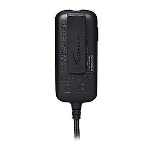 HyperX Amp USB Sound Card - Virtual 7.1 Surround Sound - Works with PC/PS4 - Plug and Play Audio Upgrade for Stereo Headsets (HX-USCCAMSS-BK)
