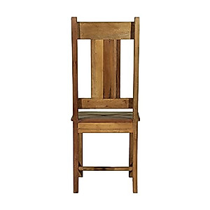 Far Pavilions Reclaimed Wood Dining Chair with Distressed Paint TG-66-218