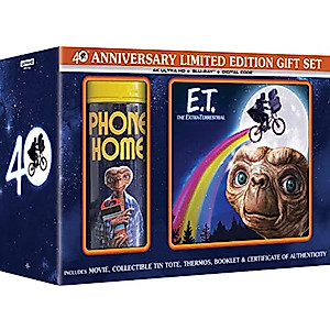 E.T. The Extra-Terrestrial - 40th Anniversary Limited Edition Gift Set [4K Ultra HD + Blu-ray + Digital - Amazon Exclusive] [4K UHD]