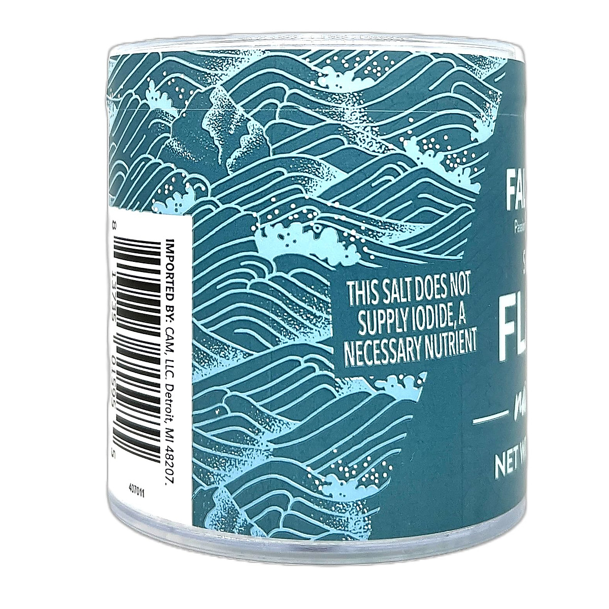 FALKSALT | Natural Sea Salt Flakes 4.4oz. | Gourmet Finishing Salt | Handcrafted, Kosher and Halal Certified