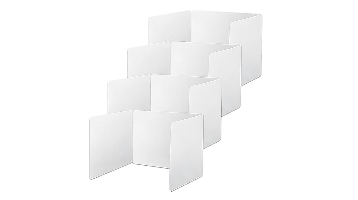 Jutieuo 4 Pack Classroom Privacy Shields for Student Desks, Heavy Duty ...