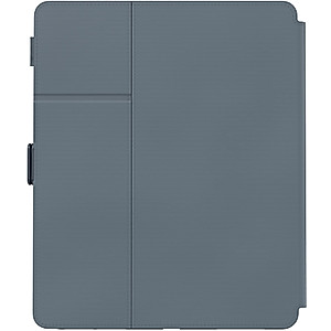 Speck Products BalanceFolio iPad Pro 12.9” (3rd, 4th, 5th Generation) Case, Stormy Grey/Charcoal Grey, 1 Count