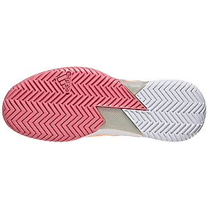 adidas Adizero Ubersonic 4 Acid Orange/Silver Metallic/Hazy Rose 5.5 B (M)