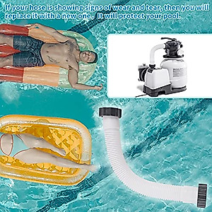 ChangTa Pool Filter Pump Hose11388 for Intex 26675EG QX2100 Krystal Clear 14 Inch Sand Filter Pump & Saltwater System Interconnecting Hose