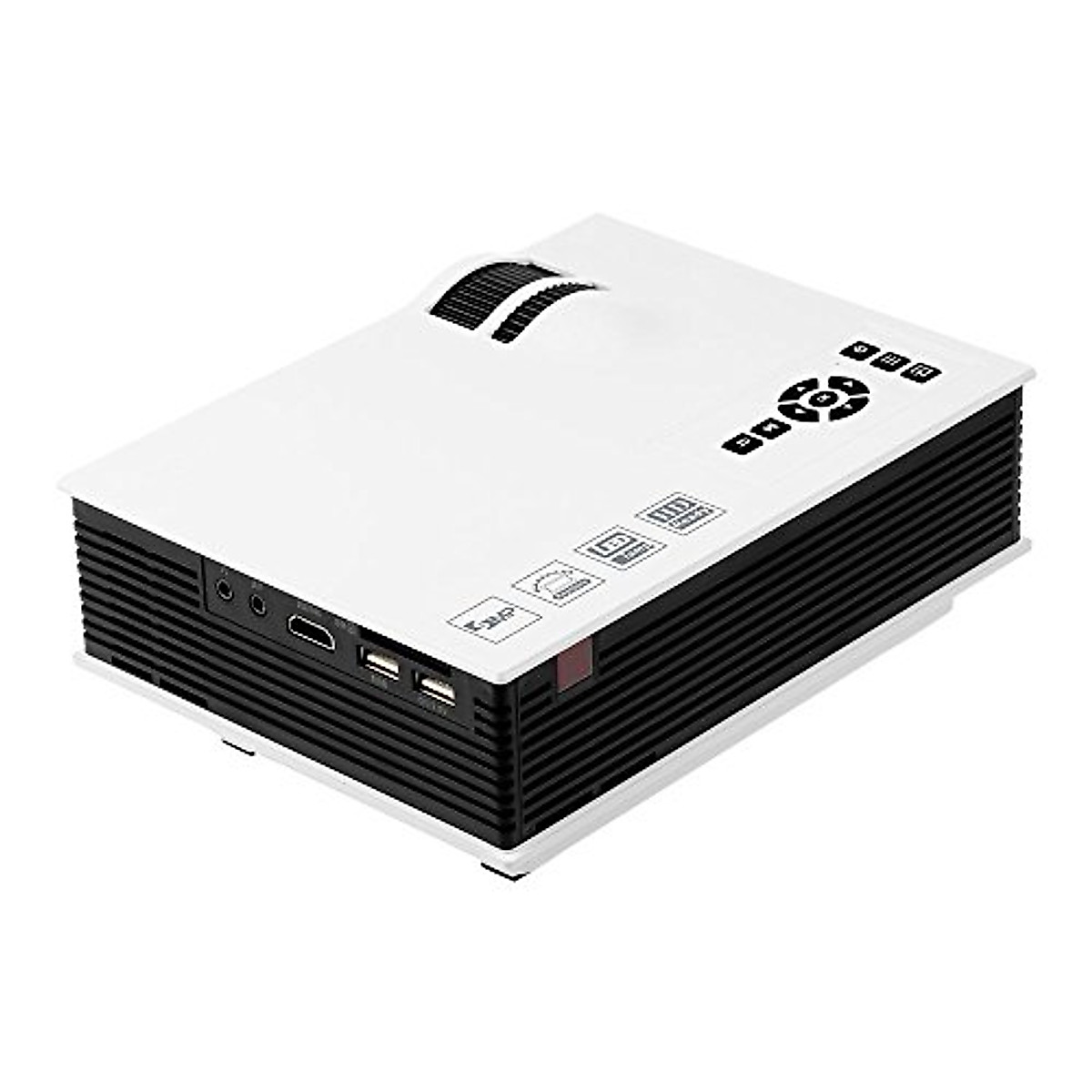 Taotaole Multi-media Mini 800 Lumens Portable LED Projection Micro Home Theater Projector