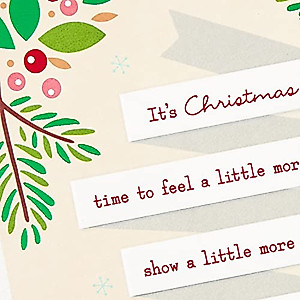 Hallmark Christmas Card (More Joy, Kindness, Thank-Yous)