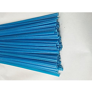 50PCS Yellow/Red/Green/Blue/Transparent PP plastic welding rods PP welder rods for hot air gun 1pc=25cm length