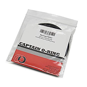 Captain O-Ring - Replacement P6563 O-Ring for Bestway Flowclear 1000/1200/1500 Sand Filter Strainer Lid (2 Pack)