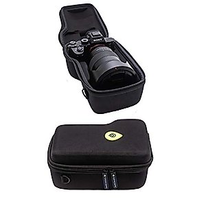 GoScope Alpha PRO CASE - Hard case Compatible with Sony A7S II, A7R II, A7 III, A7R III, A7R IV, a7S III, A9, A9II, A1 (Alpha 1) -Fits Camera Body w/ Lens Sizes 10mm to 136mm - FITS Camera & Lens