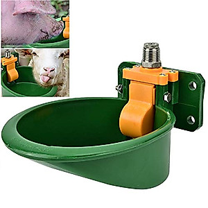 Sheep Water Bowl Automatic Pig Waterer Professional Livestock Drinking Cup Farm Drinking Water Supplies for Horses Goats Cows Sheep Dogs