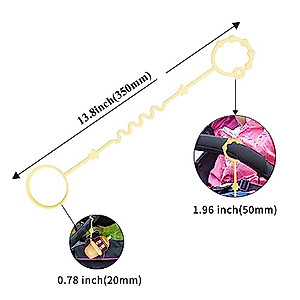 RTMOK Sippy Cup Strap Keep Bottles and Sippy Cups Off The Floor, Sippy Cup Holder Strap Suitable for High Chairs, Strollers and Water Bottles- Dishwasher Safe