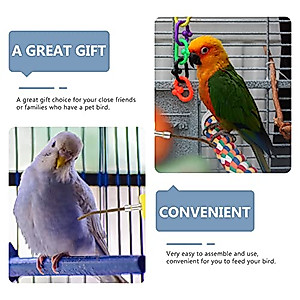 Bird Water Feeder Bird Water Dispenser for Cage Bird Feeder Tube Drinker Container for Pet Parrot Budgie Lovebirds Cockatiel Bird Water Container