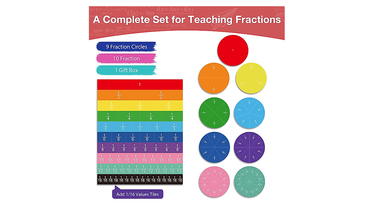 Opret Magnetic Fraction Tiles: Fun Learning Tools