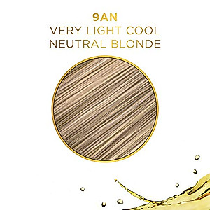 Clairol Professional Permanent Liquicolor for Blonde hair Color, 9AN Very Light Cool Neutral Blonde, 2 oz