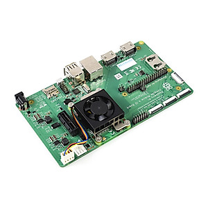 for Compute Module 4 3007 Cooling Fan 5V CPU Cooling Fan Cooler Radiator with Thermal Tapes, Low Noise, PWM Speed Adjustment