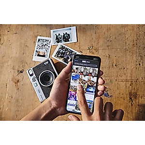 instax Mini EVO 2-in-1 Instant Photo Camera and Printer with with 2.7 inch LCD Screen, 10 Lens and 10 Film Effects, Mini Film Format