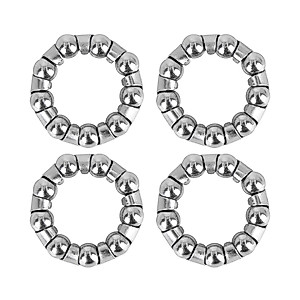 X AUTOHAUX 4pcs 29.5mm x 9 Ball Bearing Cages Crank Bearings Mid Axle Wheel Bearing Retainer for Bicycle