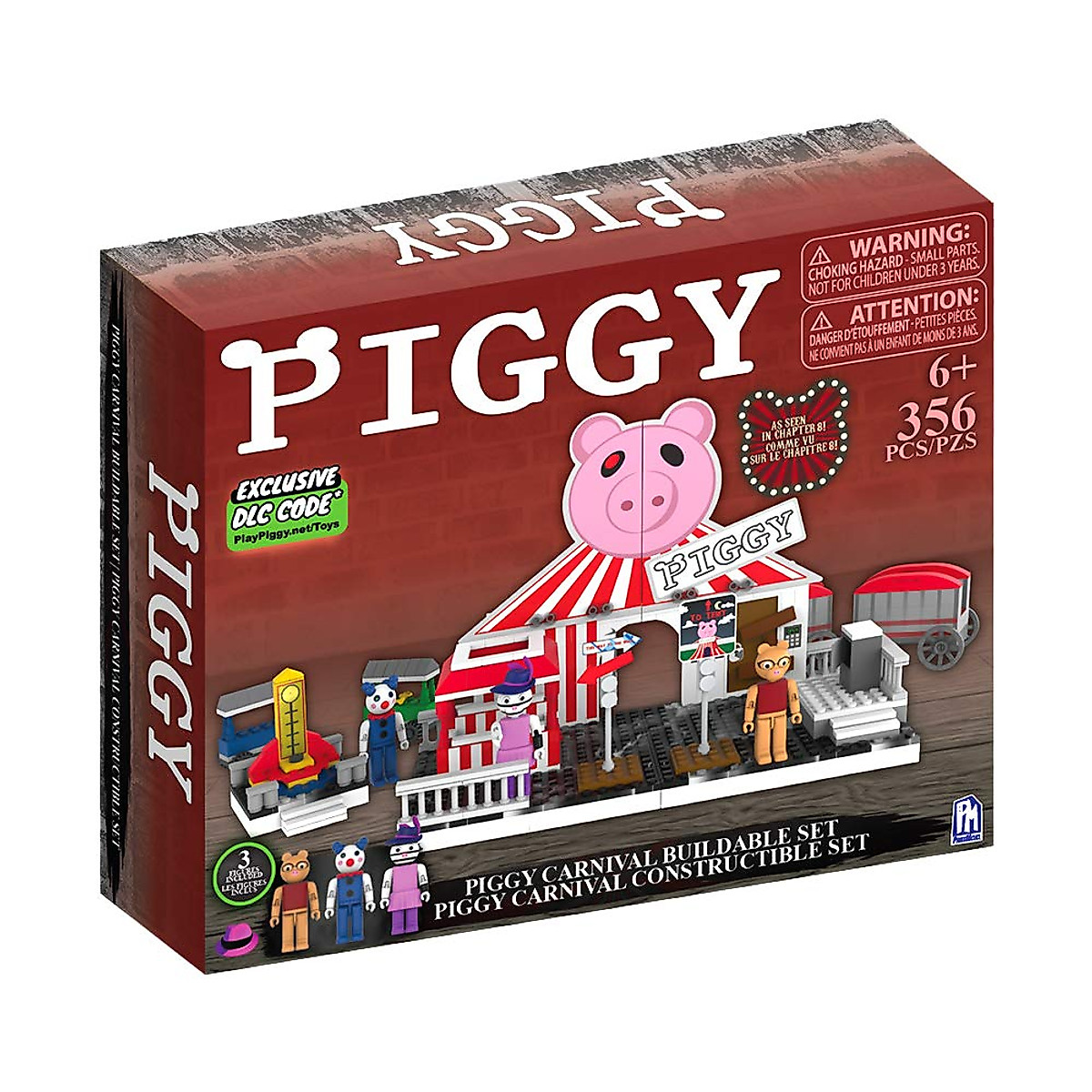 PIGGY Deluxe Carnival Construction Set (Includes DLC Items), 356 pieces