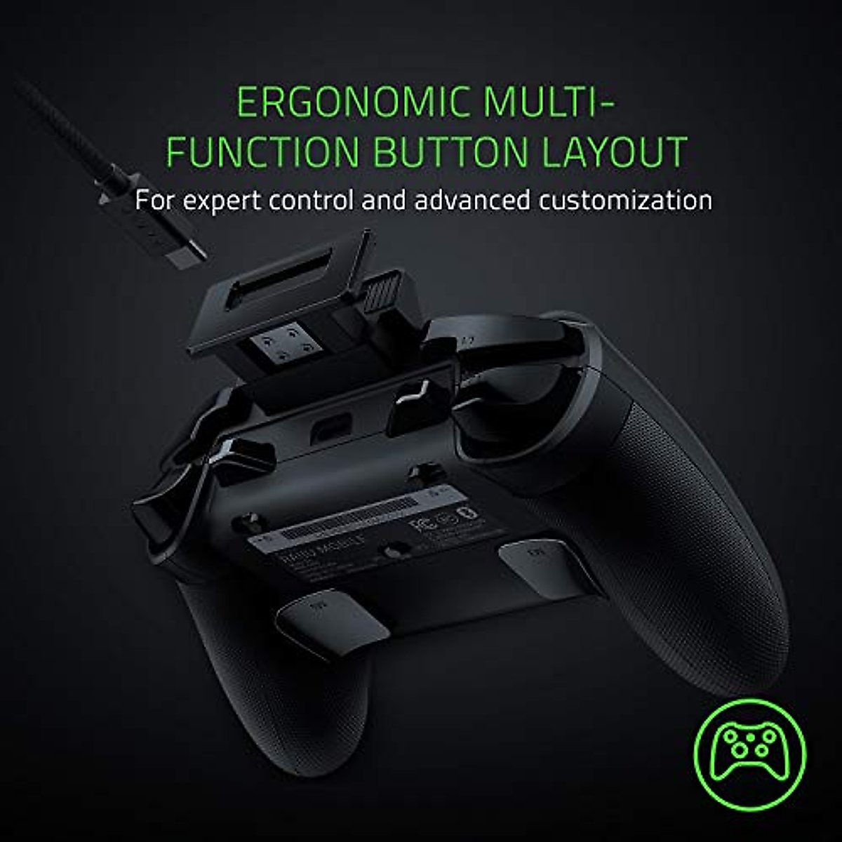Razer Raiju Mobile: Ergonomic Multi-Function Button Layout - Hair Trigger Mode - Adjustable Phone Mount - Mobile Gaming Controller for Android
