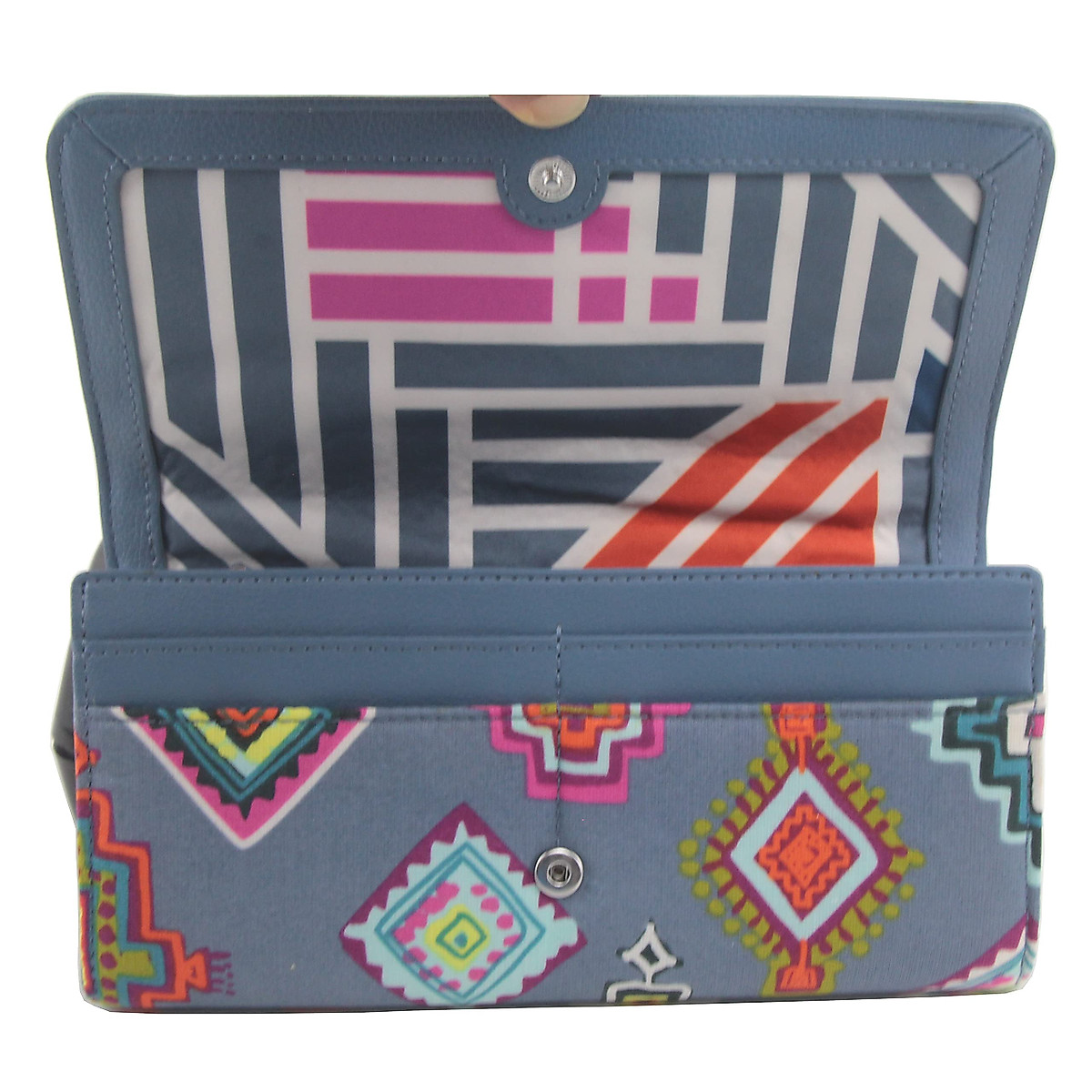 Vera Bradley Women's RFID Audrey Wallet Painted Medallions One Size