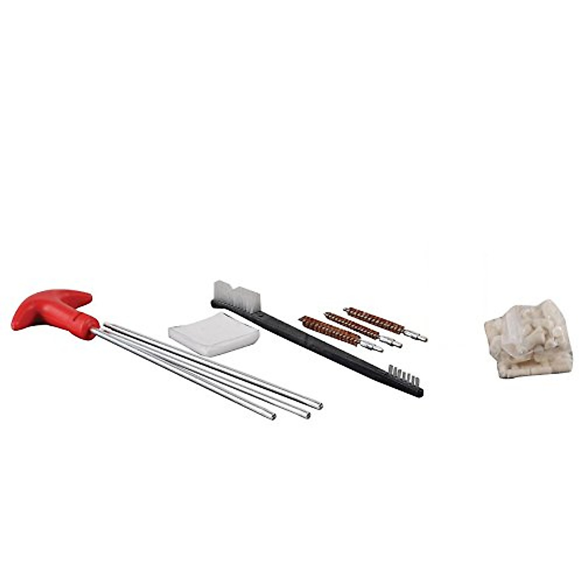 Air Gun/Air Rifle/Air Soft Cleaning kit Cleaning pad/Rod/Brush Luftgewehr Reinigung & Instandhaltung .177/.22/.25