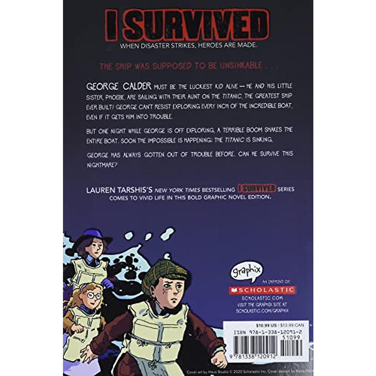 I Survived The Sinking of the Titanic, 1912 (I Survived Graphix)