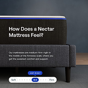 Nectar TwinXL Mattress - 365 Night Home Trial - Gel Memory Foam Mattress - CertiPUR-US Certified Foams - Forever Warranty