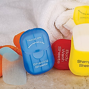 Travelon Laundry Soap Sheets, 50-Count