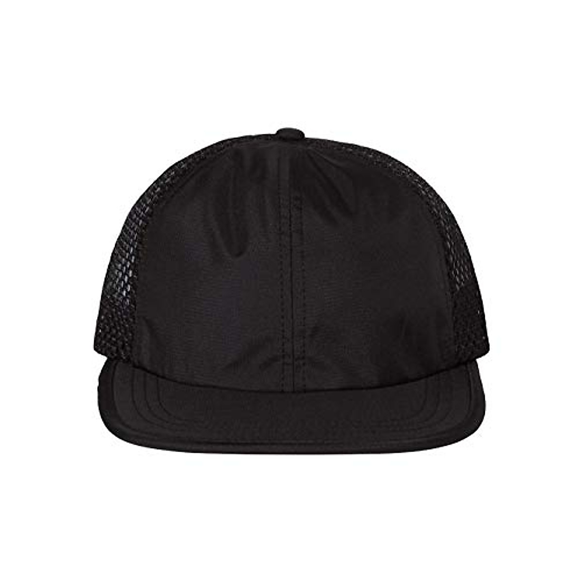Richardson Rouge Wide Set Mesh Cap One Size Black