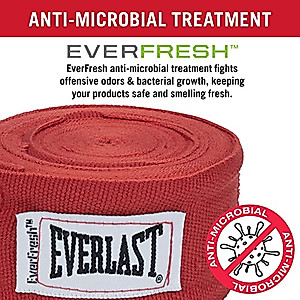 Everlast Professional Hand Wraps, 180-Inch, Red