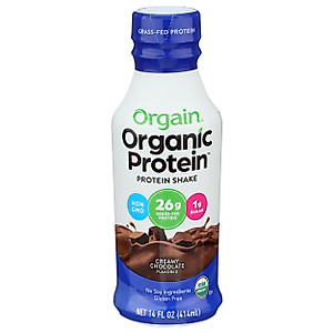 Orgain Organic Protein Shake, Creamy Chocolate Fudge