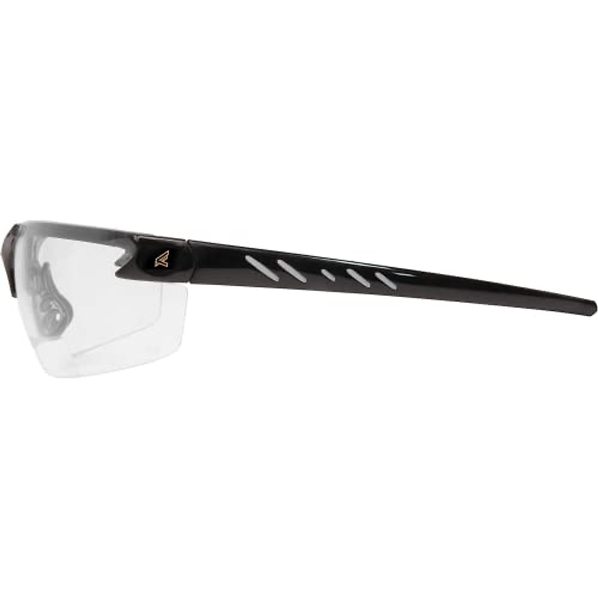 Edge DZ111-1.5-G2 Zorge G2 Wrap-Around Safety Glasses, 1.5 Magnification, Anti-Scratch, Non-Slip, UV 400, Military Grade, ANSI/ISEA & MCEPS, 5.04" Wide, Black Frame / Clear Lens