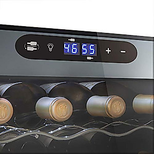 Wine Enthusiast 32-Bottle Dual Zone MAX Compressor Wine Cooler