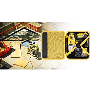 khanka Carrying Hard Case Replacement for DEWALT DCF899B/DCF899HB 20v MAX XR Brushless High Torque 1/2" Impact Wrench