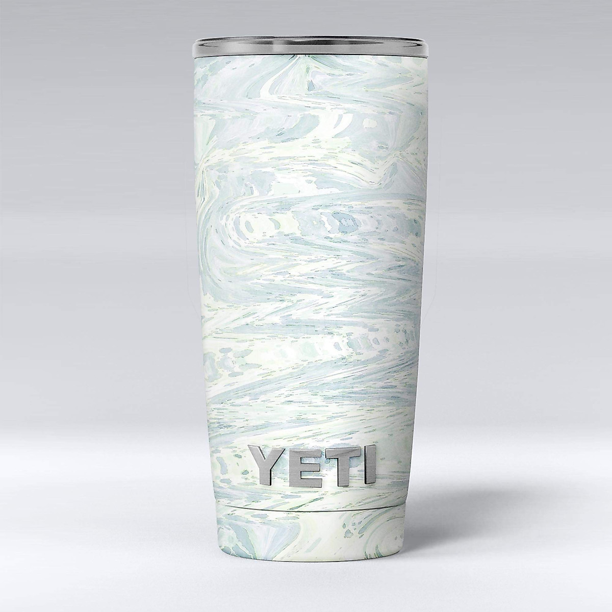 Design Skinz Slate Marble Surface V31 - Skin Decal Vinyl Wrap Kit compatible with the Yeti Rambler Cooler Tumbler Cups