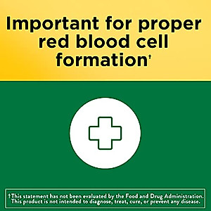 Nature Made Vitamin B6 100 mg, Dietary Supplement for Energy Metabolism Support, 100 Tablets, 100 Day Supply