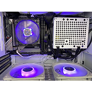 AVGPC Mini Gaming PC AMD 4.6 GHz Max Boost AMD Ryzen 7 5700G 8-Core CPU with Radeon Graphics Cools with Gaming Cooler 16GB DDR4 3200, White1TB m.2 NVMe SSD, WiFi & Win 10