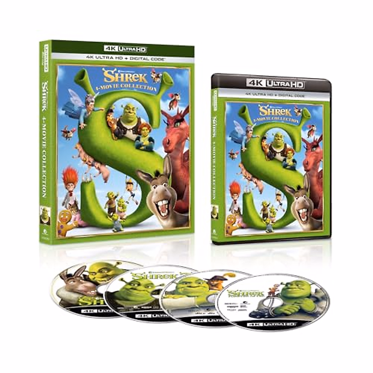 Shrek 4-Movie Collection - 4K Ultra HD + Digital [4K UHD]