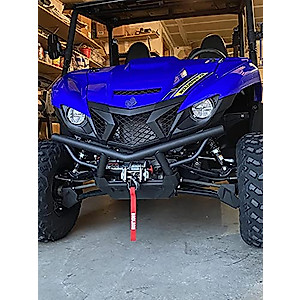 HFT Badland ATV Utility Winch with Wire Rope and Wireless Remote Control ZXR 2500 Lb. Badland