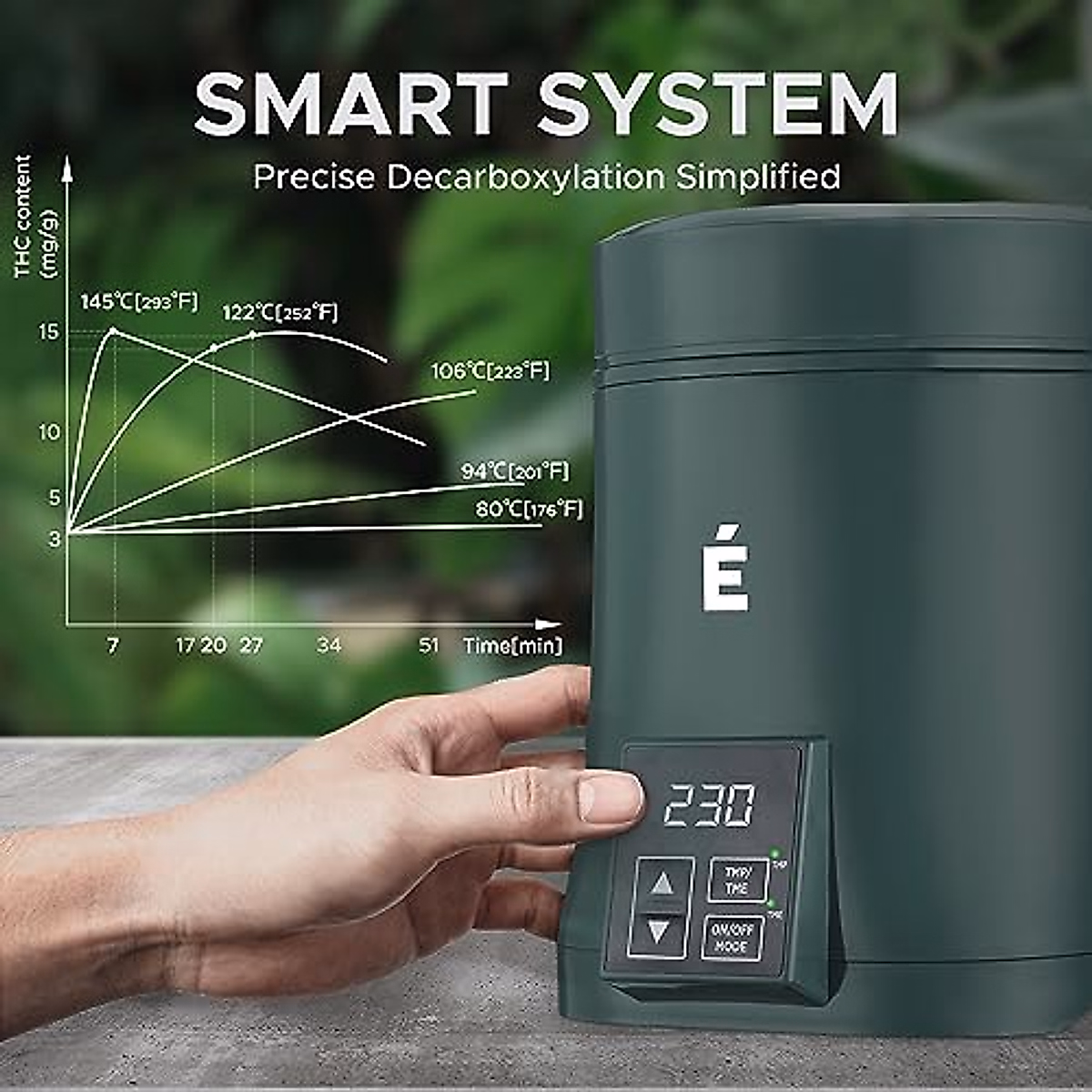 Herb Decarboxylator Infuser 2 in 1 - Decarb Machine for Butter and Oil