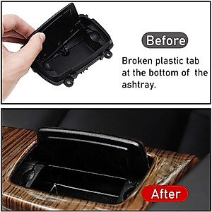 Jaronx for BMW Center Console Ashtray Replacement, Ashtray Case for BMW 5 Series F10 F11 520i 523i 525i 528i 530d 535i-Replace for 51169206347 (Ashtray Insert NOT Included)