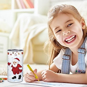 Potchen 30 Pack Sublimation Tumblers Bulk Blanks Straight Skinny Tumblers with Lids Sublimation Cups Stainless Steel Double Wall Vacuum Insulated Mugs DIY Gift Heat Press Machine(12 Oz)